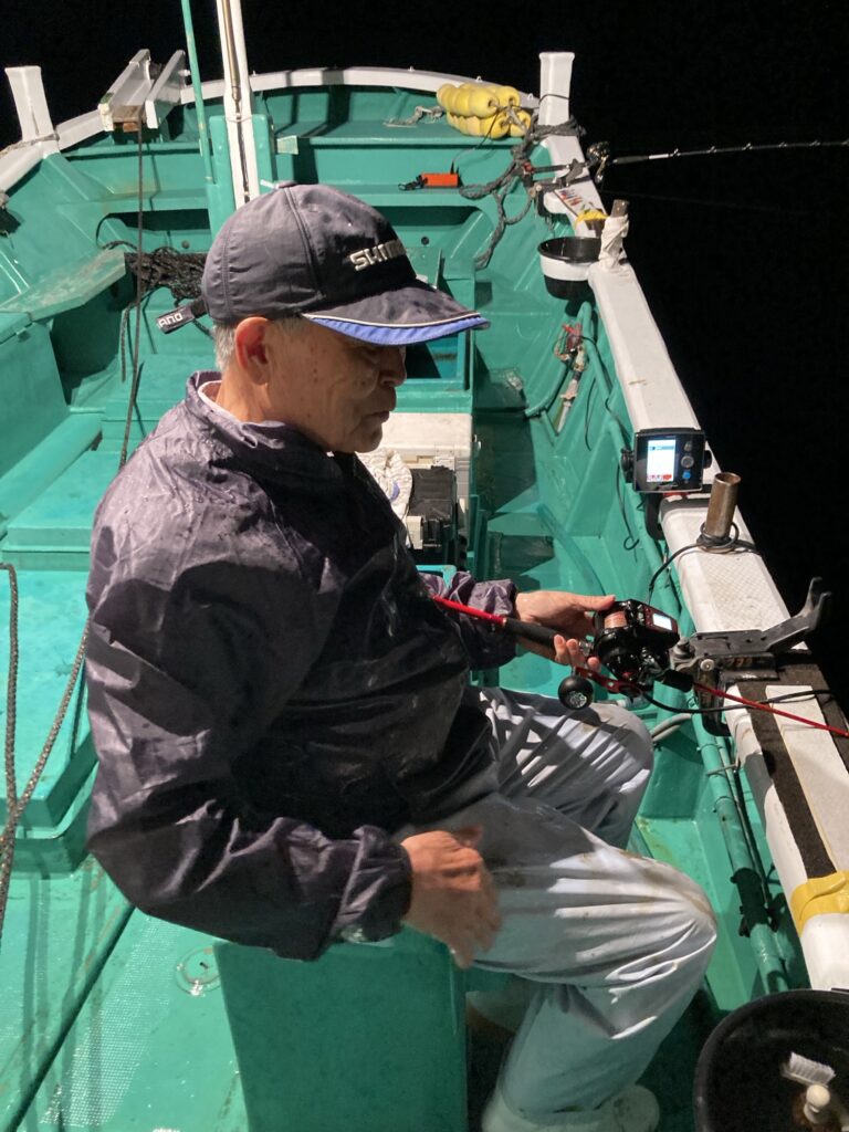 6月4日.夜釣り、 – 福洋丸